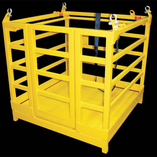 3 Person Crane Work Box with Square Floor | Crane Work Box, Work Box ...