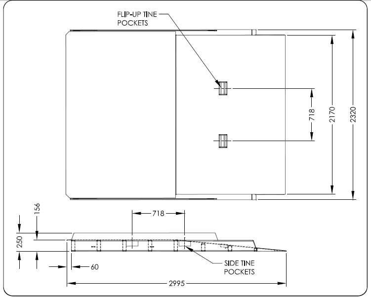 8 Tonne Long Forklift Container Ramp | Container Ramp Sydney ...