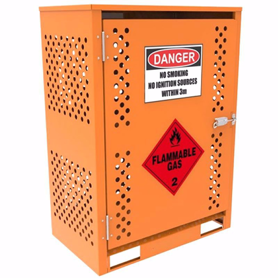 Gas Storage for 4 x Forklift Gas Cylinders