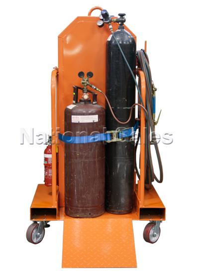 Gas Cylinder Welding Trolley for Oxy Acetylene | Equipment Warehouse