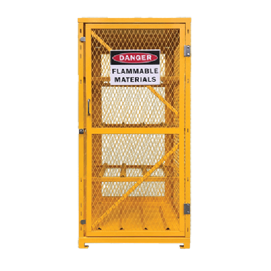 Gas Bottle Storage Cage 8 Forklift Cylinders | Gas Bottle Storage Cage ...