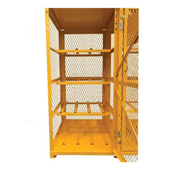 Gas Bottle Storage Cage 16 Forklift Cylinders | Gas Bottle Storage Cage ...