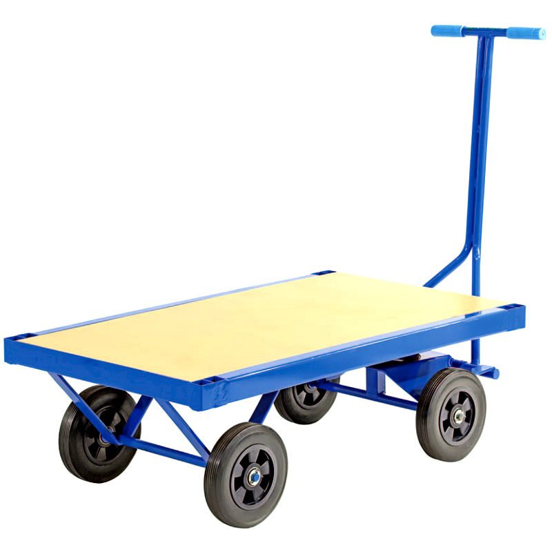 Timber Deck Wagon Platform Truck Trolley 700 Kg Capacity