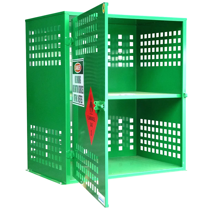LPG Gas Storage Cage to store 12 x 9kg BBQ Cylinders