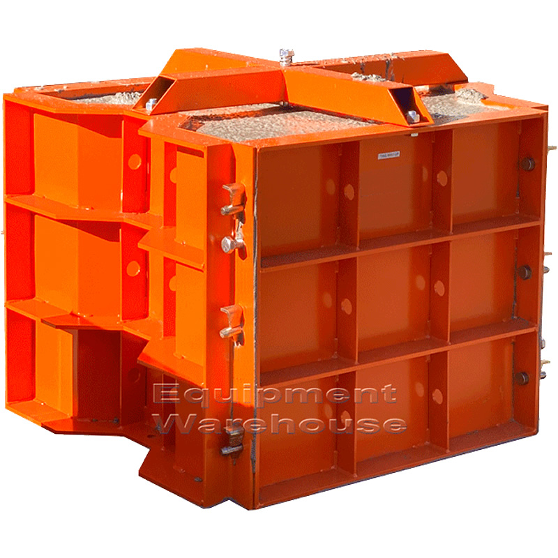 Interlocking Concrete Block Mould 900 x 800 x 750mm | Concrete Block Mould