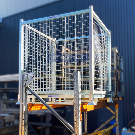 Stackable Recycling Cage | Recycling Cage | Equipment Warehouse Pty Ltd ...