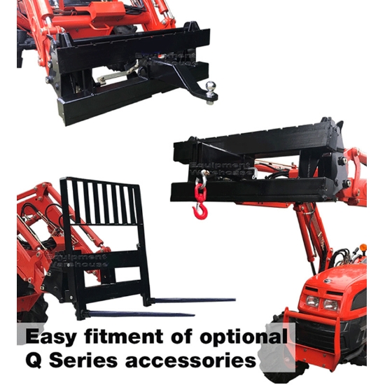 Pallet forks for Challenge Hitch / Aus Hitch Loader / Tractor