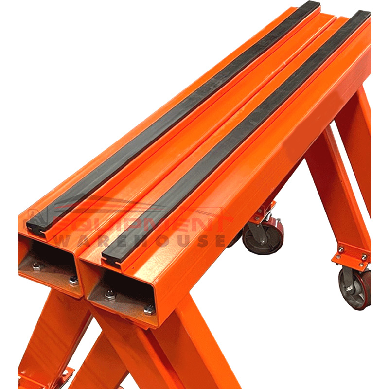 Fixed Heavy Duty Rated Trestle with castors 2000kg 1200mm x 900mm