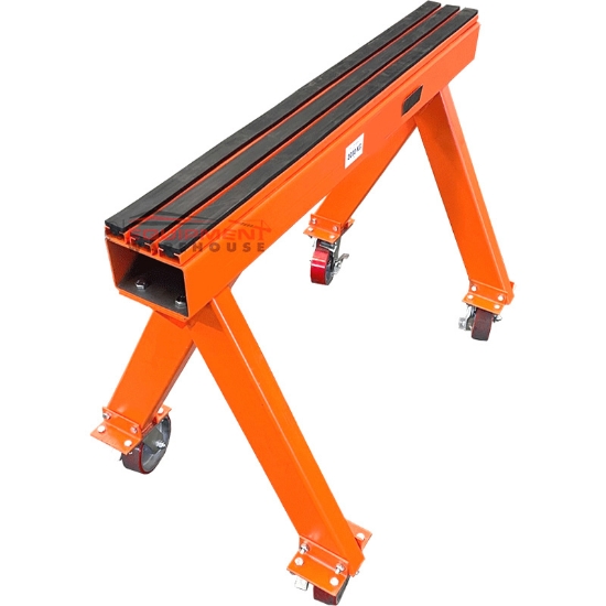 Fixed Heavy Duty Rated Trestle with castors 3000kg 2400mm x 1100mm