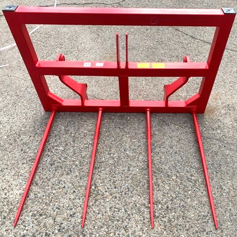 Tractor Euro Hitch Frame for Pallet Forks or Bale Spears