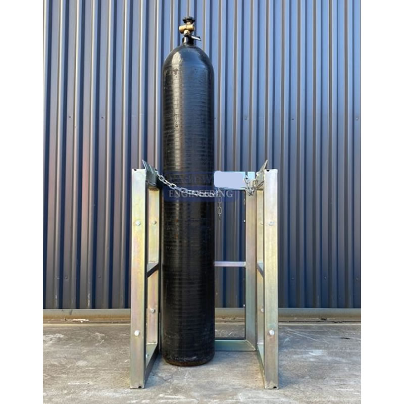 Gas Cylinder Storage Rack Add-on Module - 450x450 | Equipment Warehouse ...