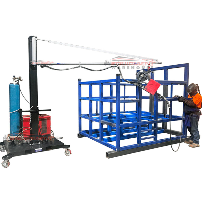 Welding Boom Gantry Arm 3100mm 50kg Capacity