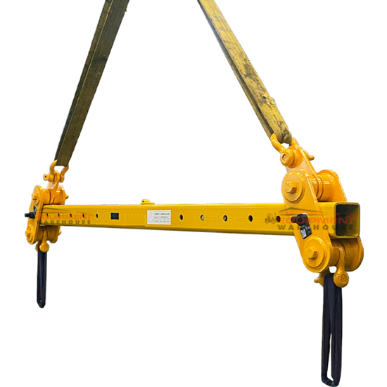 Heavy Duty Crane Spreader Bar 48000Kg 3300mm | Equipment Warehouse Pty ...