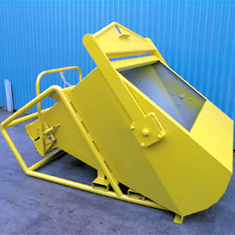 Hydraulic Concrete Kibble Laydown - 3.0cu.m, Clamshell gate + funnel ...