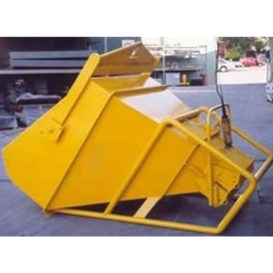 Hydraulic Concrete Kibble Laydown - 3.0cu.m, Clamshell gate + funnel ...