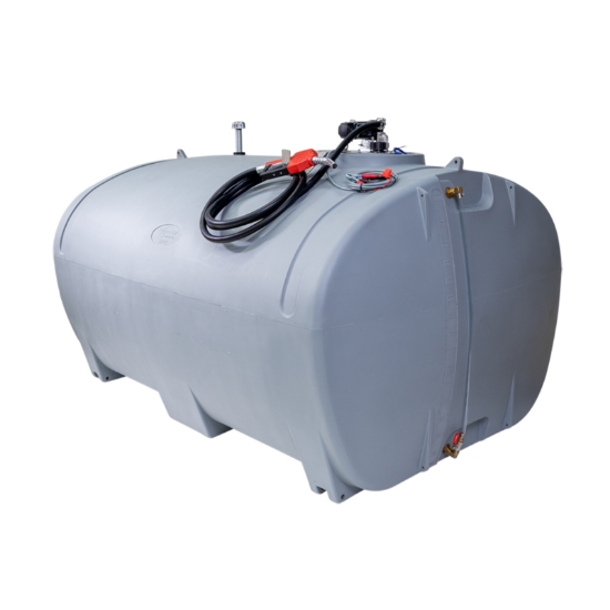 1200 Litre Diesel Transfer Tank with 70LPM Pump and Nozzle 240V