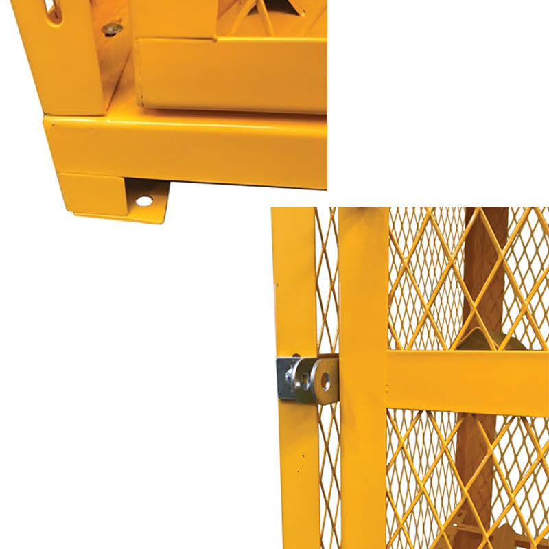 Gas Cylinder Storage Cage for 4 x Forklift LPG