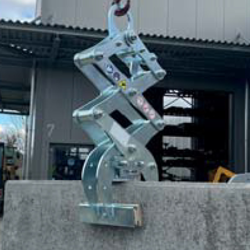 Probst CSG-400 Concrete Sleeper Grab 400kg 30-150mm Grip Range