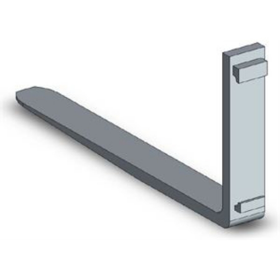 1200mm Forklift Tynes 4500kg to suit Forklift Rotator