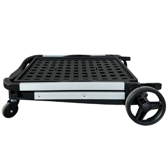 Light Weight Aluminium Folding Crate Trolley 50kg Capacity
