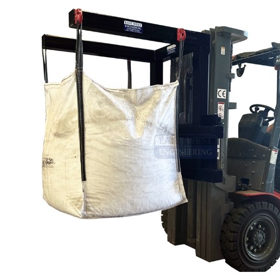 Forklift Bulk Bag Lifter 1500kg Carriage Mount C3
