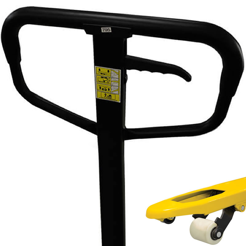 Extra Long 1800mm 2000kg Powder Coated Pallet Jack